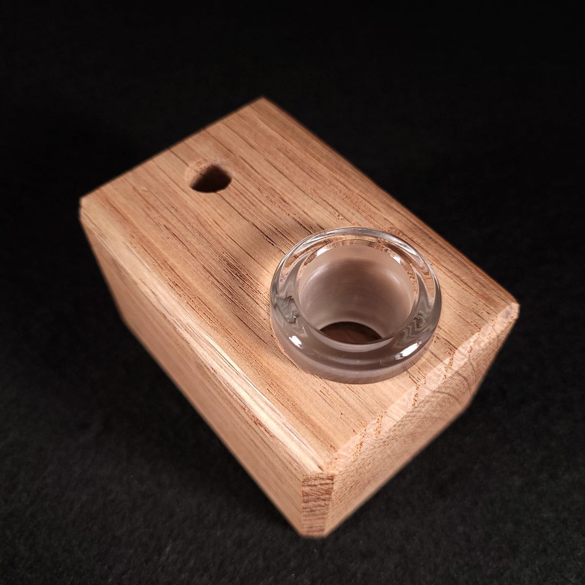 Sovereignty Glass x Dank Woodworks - Red Oak 18mm Slide Stand – Invest ...