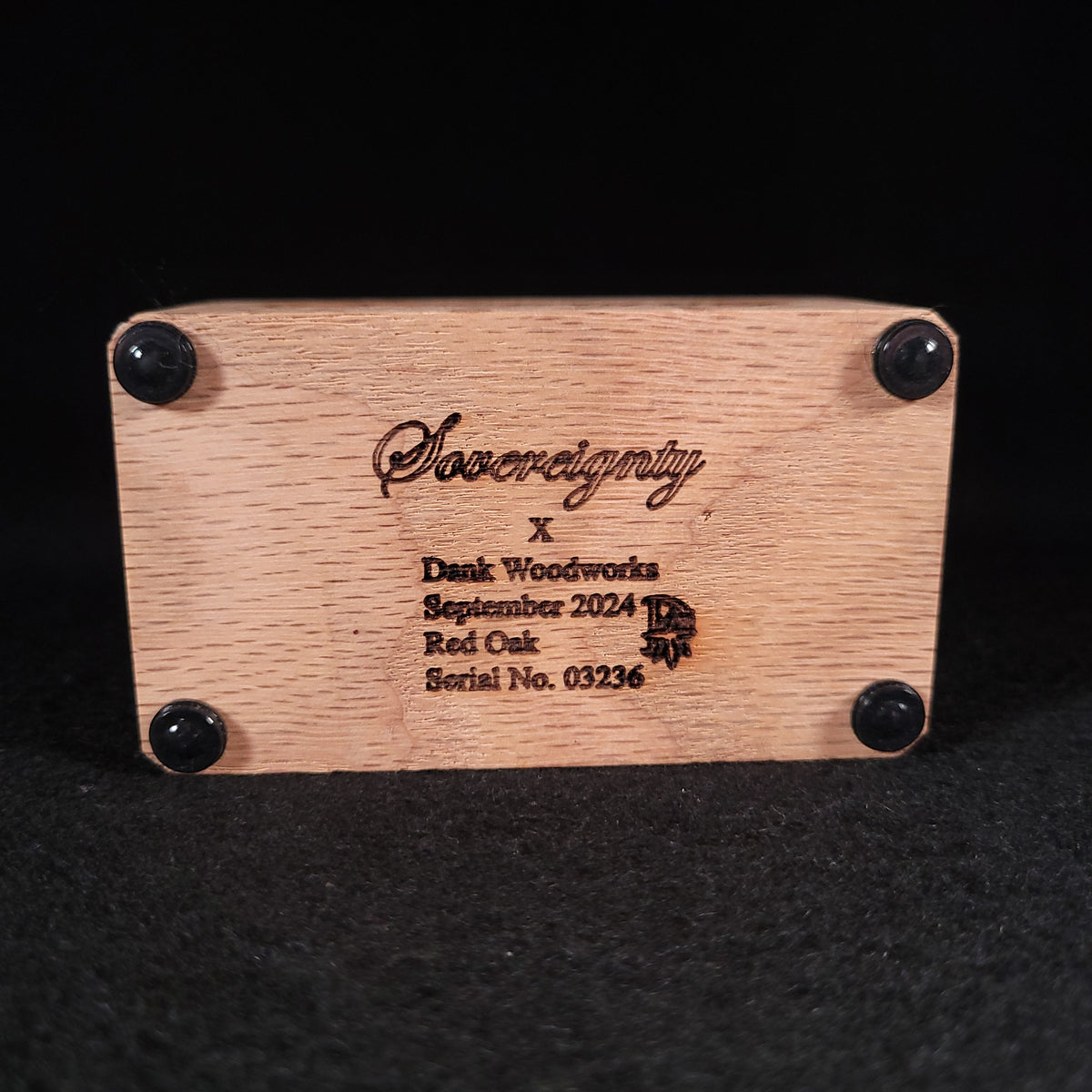 Sovereignty Glass x Dank Woodworks - 2 Slot Wooden 18mm Slide Stands 2 ...
