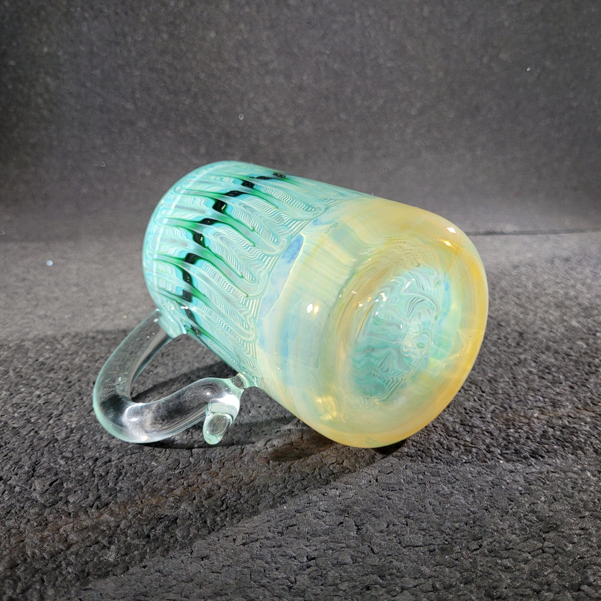 Ed Wolfe's Got Glass - Green Waves Artistic Mug – Invest in Headies